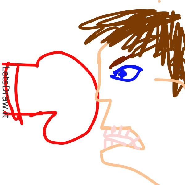 How to draw punch / uotkk4erx.png / LetsDrawIt