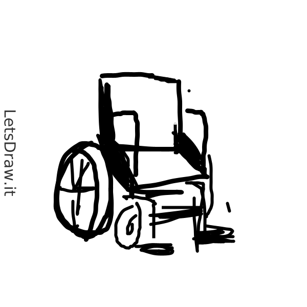 How to draw wheelchair / uq64oyqfn.png / LetsDrawIt