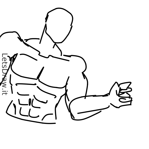 How to draw Bodybuilding / uq66c7d3t.png / LetsDrawIt