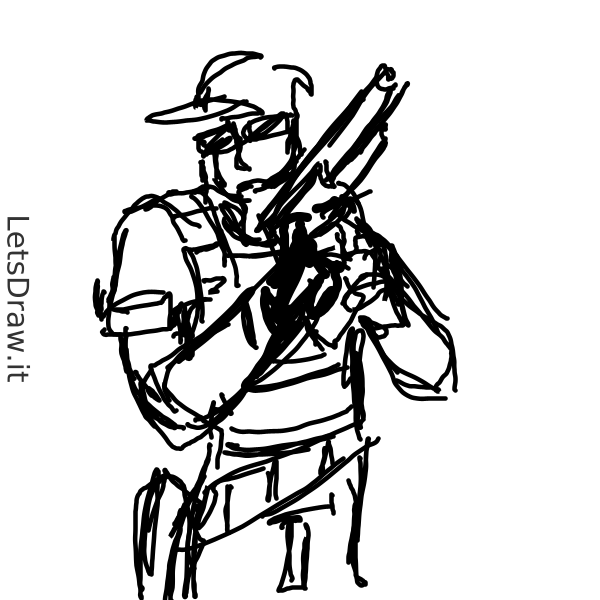 How to draw police officer / urdqctm5z.png / LetsDrawIt