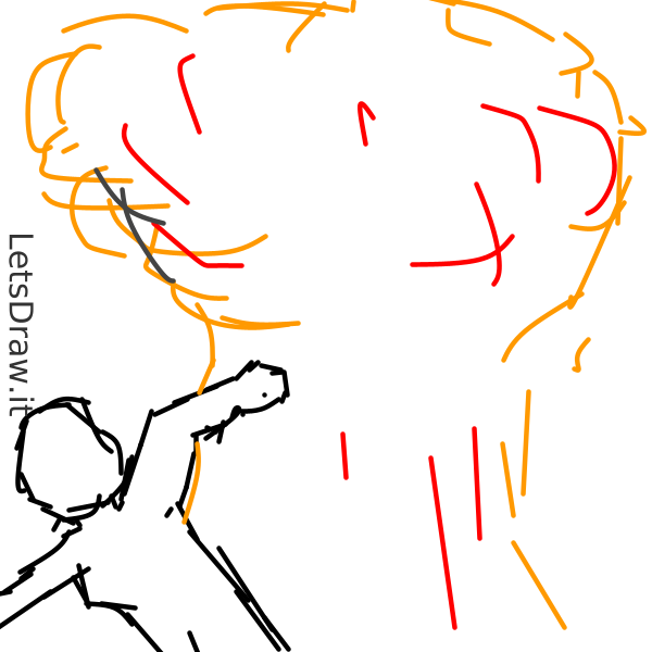 How to draw explosion / uucggo4hf.png / LetsDrawIt