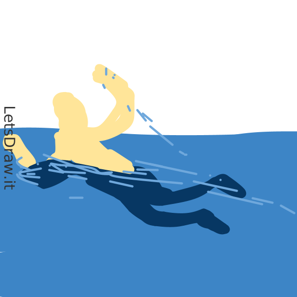 How to draw swimming / uwb5fc8rc.png / LetsDrawIt