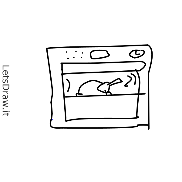 How to draw oven / uxwie84ok.png / LetsDrawIt