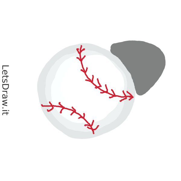 How to draw baseball / uzawxnu3w.png / LetsDrawIt