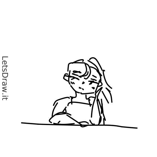 How to draw boredom / w13npp5c4.png / LetsDrawIt