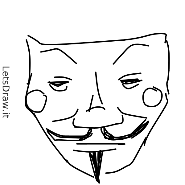 How to draw anonymous mask / w3wyp9o79.png / LetsDrawIt
