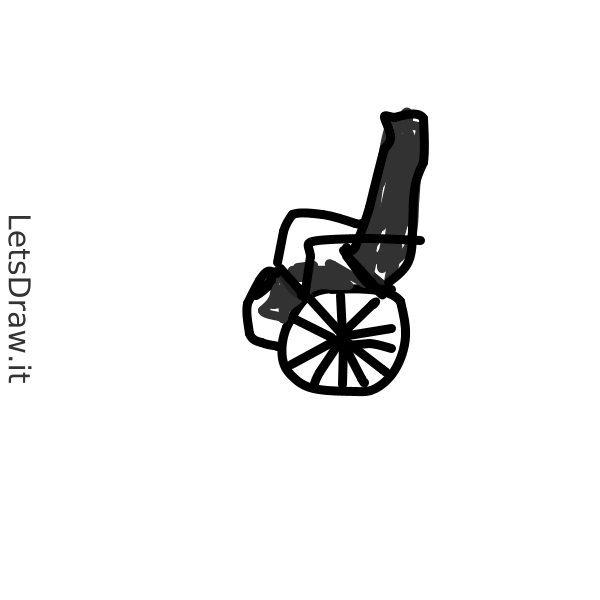 How to draw wheelchair / w3zdcxpf5.png / LetsDrawIt