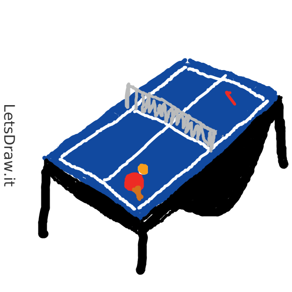 How to draw table tennis / w4ibtez3z.png / LetsDrawIt