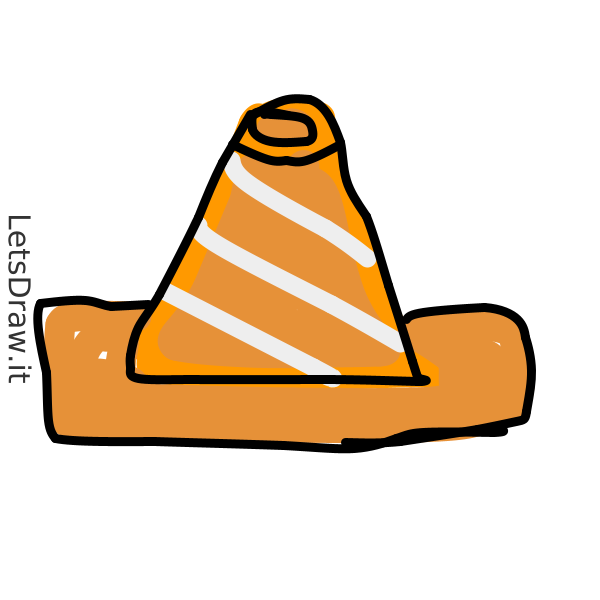 How to draw cone / w7dng69f8.png / LetsDrawIt