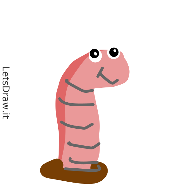 How to draw worm / w7kpb1ezn.png / LetsDrawIt