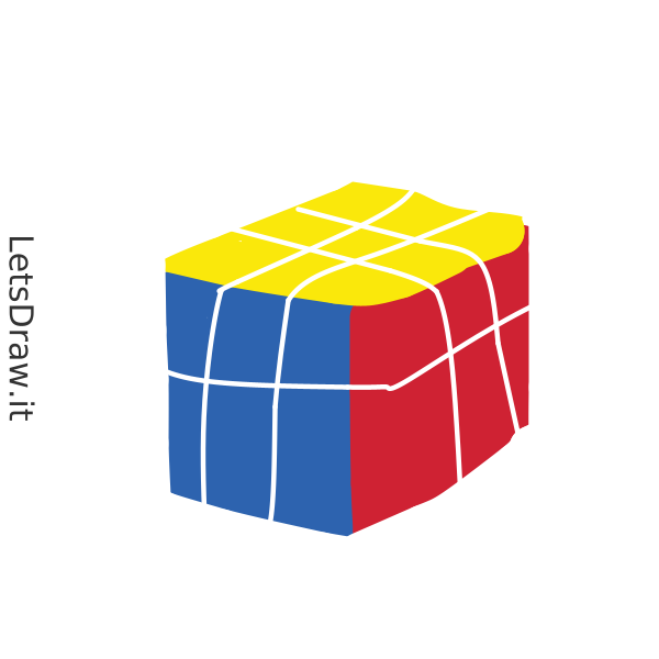 How to draw rubik's cube / w7ndb1z59.png / LetsDrawIt