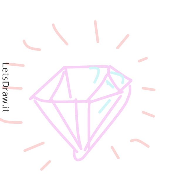 How to draw gem / wa7rjbcnx.png / LetsDrawIt