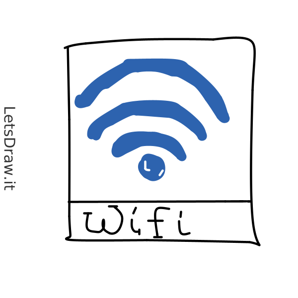 How to draw wifi / Learn to draw from other LetsdrawIt players