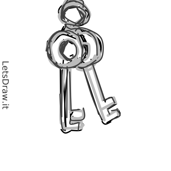 How to draw keys / wetwkitza.png / LetsDrawIt