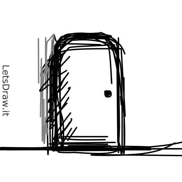 How to draw door / wewpndjxp.png / LetsDrawIt