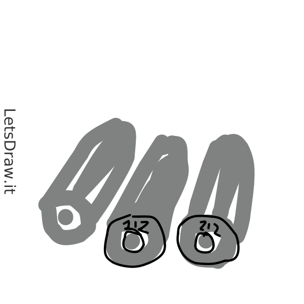 How to draw Bullets / wg7mbhm1i.png / LetsDrawIt