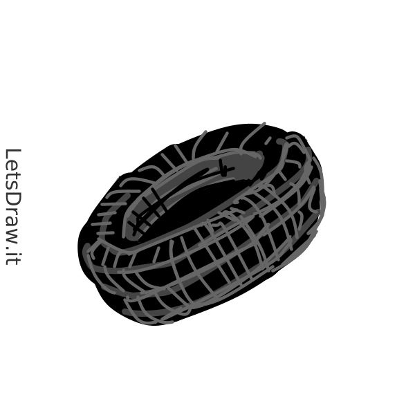 How to draw tire / wgt7enb6q.png / LetsDrawIt