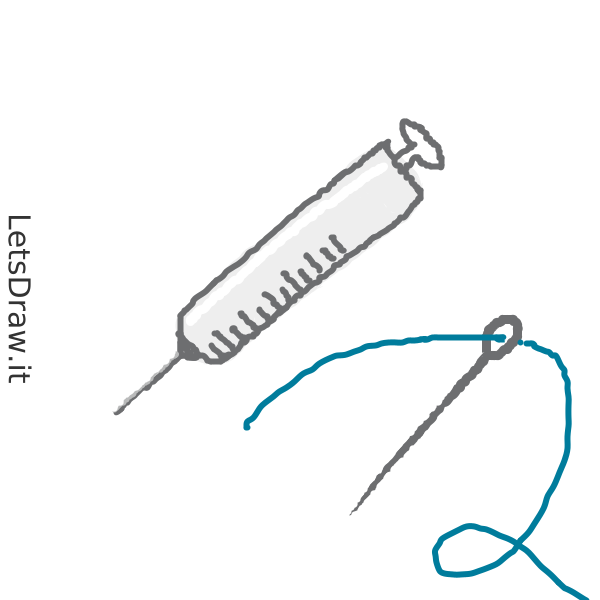 How to draw needles / wnieof4oh.png / LetsDrawIt