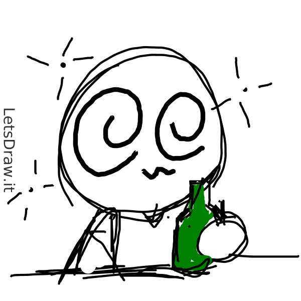 How to draw drunk / wnkpqac7e.png / LetsDrawIt