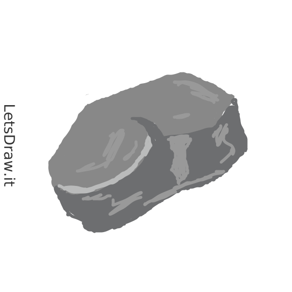 How to draw stone / woaw177mu.png / LetsDrawIt