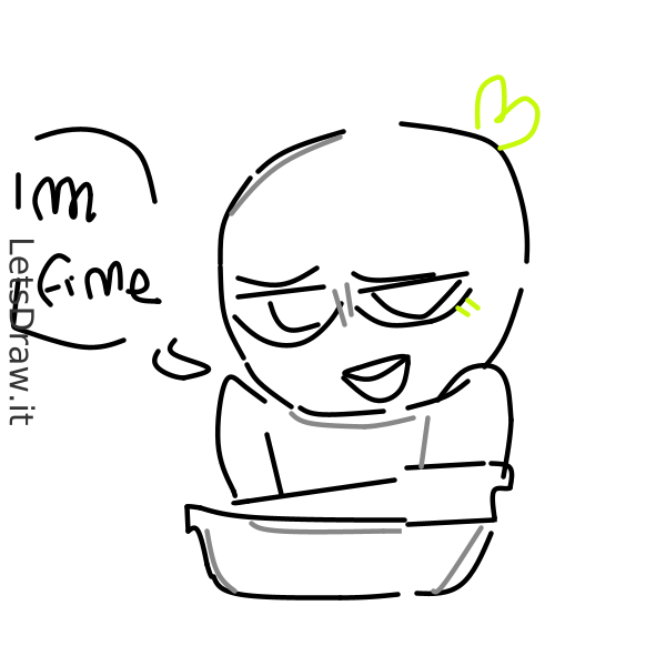 How to draw lonely / wobcm139m.png / LetsDrawIt