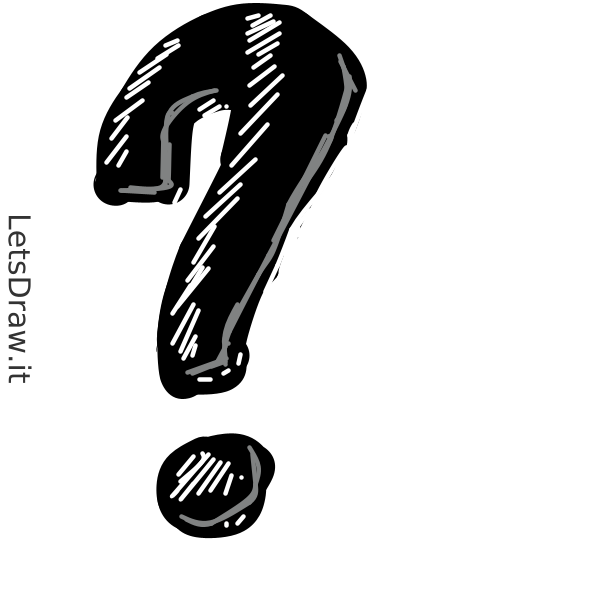 How to draw question mark / wqjonhi66.png / LetsDrawIt
