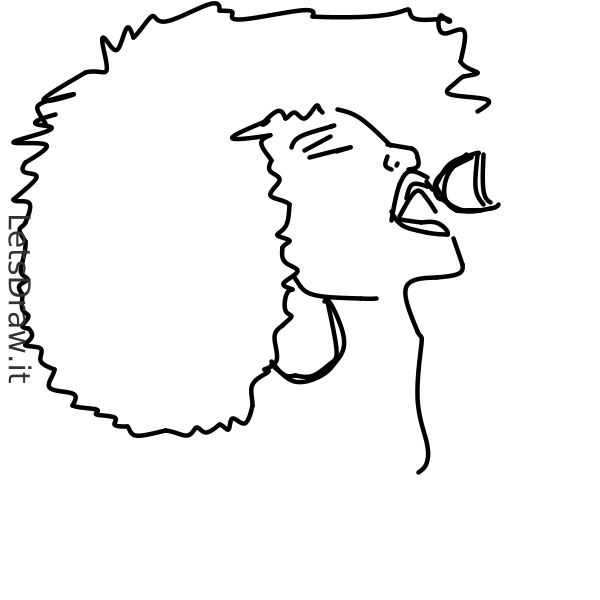 How to draw singer / wr6nbr4t3.png / LetsDrawIt