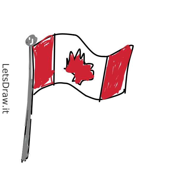 How to draw Canada / wrafshoz.png / LetsDrawIt