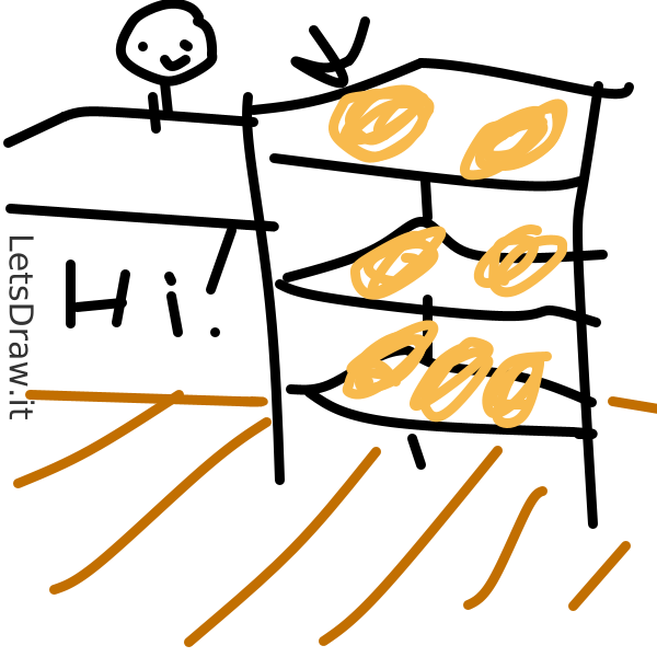 How to draw bakery / wrpqe58ue.png / LetsDrawIt