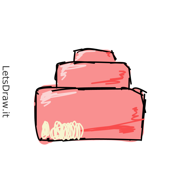 How to draw layer cake / wst5pg6kn.png / LetsDrawIt