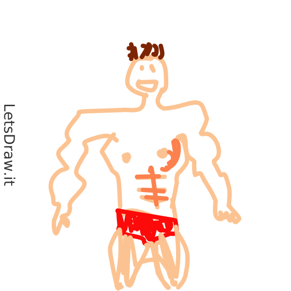 How to draw body-builder / wtgfcph4u.png / LetsDrawIt