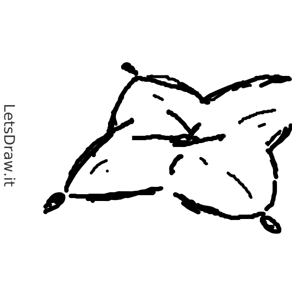 How to draw pillow / wx3u1odb4.png / LetsDrawIt