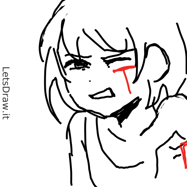 How to draw pain / wzpfqeuzg.png / LetsDrawIt