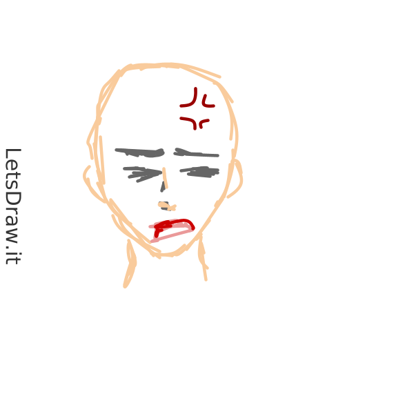 How to draw pain / wzwofztqy.png / LetsDrawIt