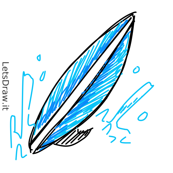 How to draw surfboard / x34zk6zs6.png / LetsDrawIt