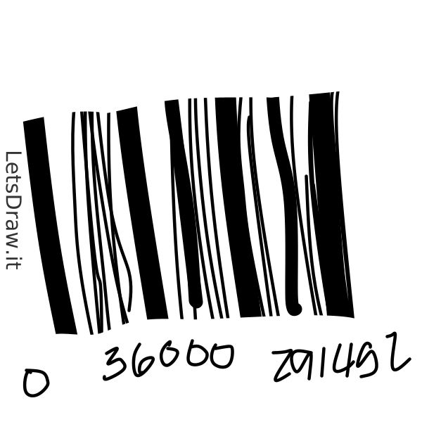 How to draw barcode / x3nm9bfd.png / LetsDrawIt