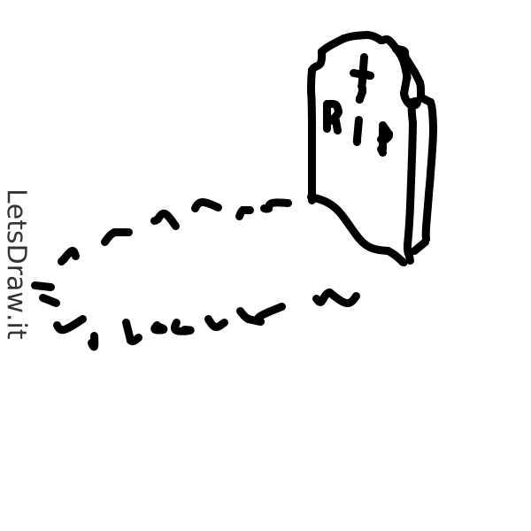 How to draw grave / x3thuzsf.png / LetsDrawIt