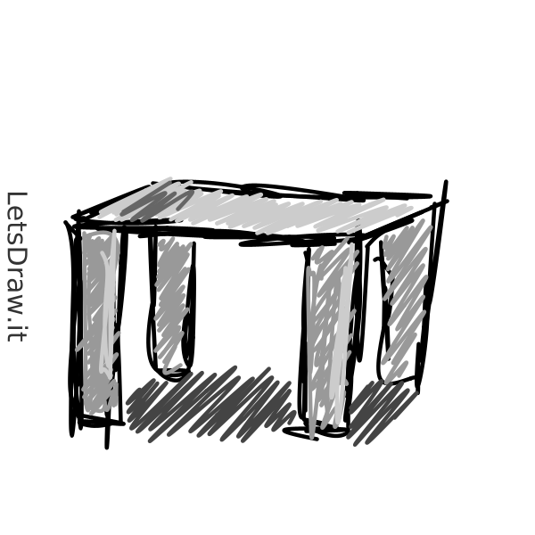 How to draw table / x48pnft6r.png / LetsDrawIt