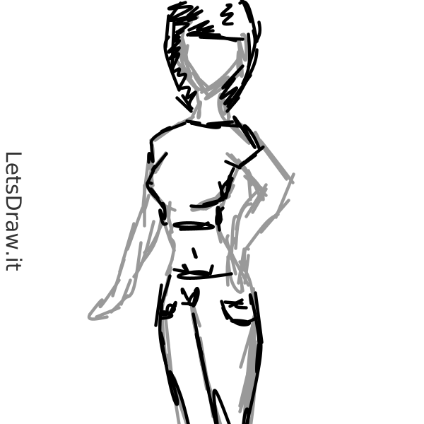 How to draw human / x5ezn8xch.png / LetsDrawIt