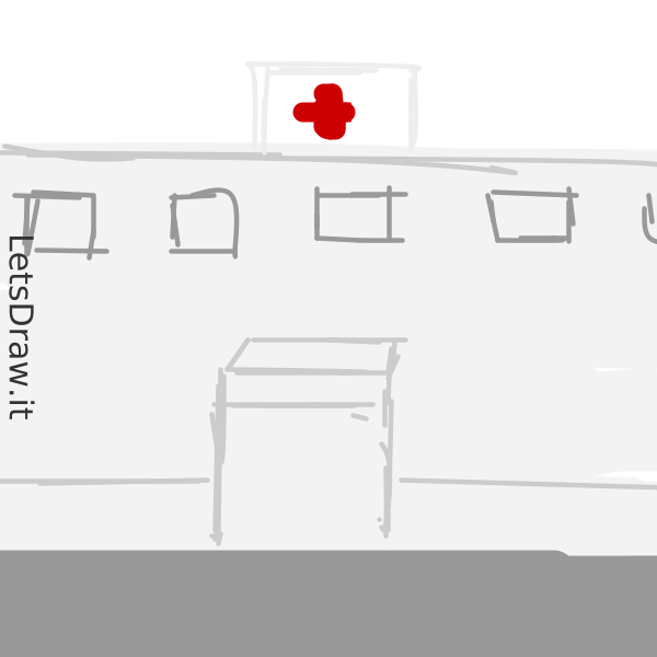 How to draw hospital / x5nh8obdo.png / LetsDrawIt