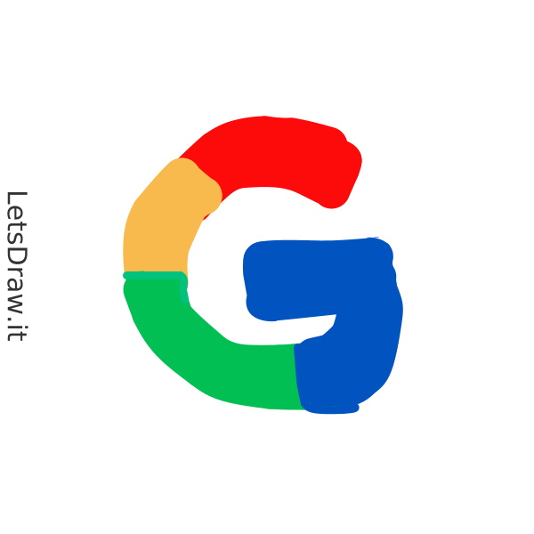 How to draw Google / LetsDrawIt