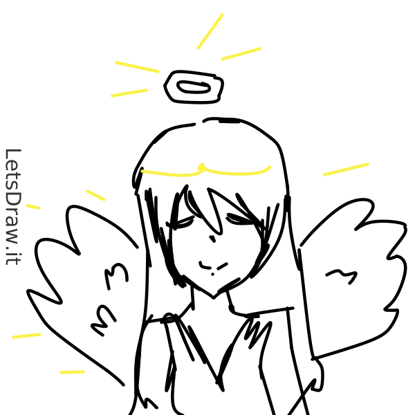 How to draw angel / x6qhph4xa.png / LetsDrawIt