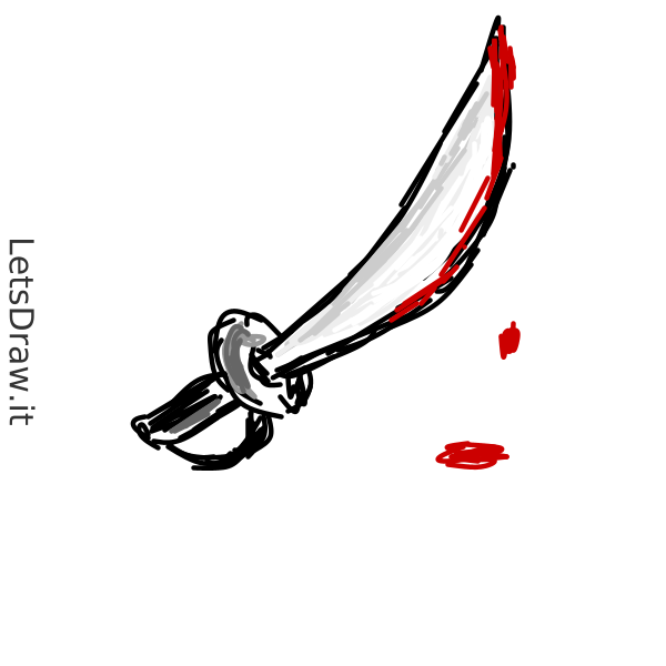 How to draw machete / x7o4dwnq3.png / LetsDrawIt