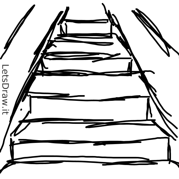 How to draw stairs / x7otgwtt.png / LetsDrawIt