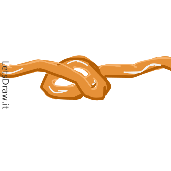 How to draw knot / LetsDrawIt