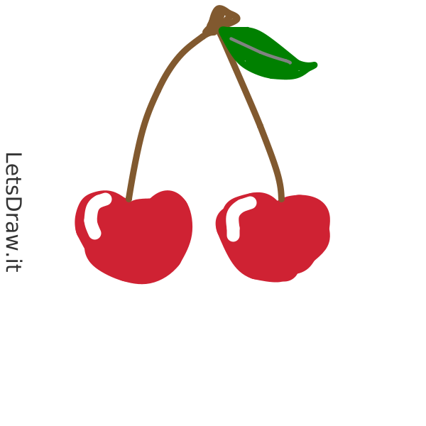 How to draw cherry / xapdb6fzj.png / LetsDrawIt