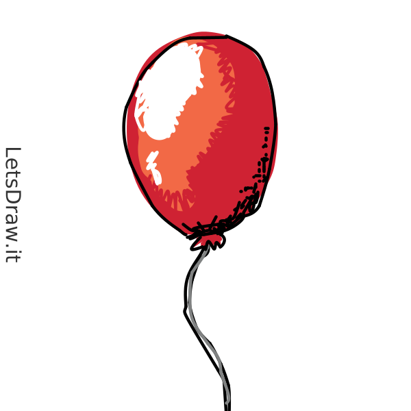 How to draw balloon / xbz6ddkn9.png / LetsDrawIt