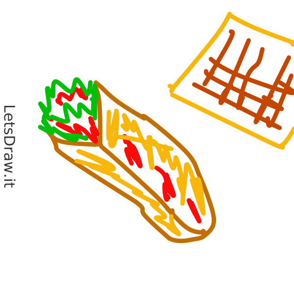How to draw tortilla / xc4bcuyjm.png / LetsDrawIt