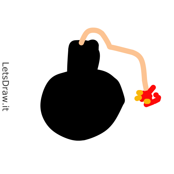 How to draw missile / xcpkj6xjq.png / LetsDrawIt