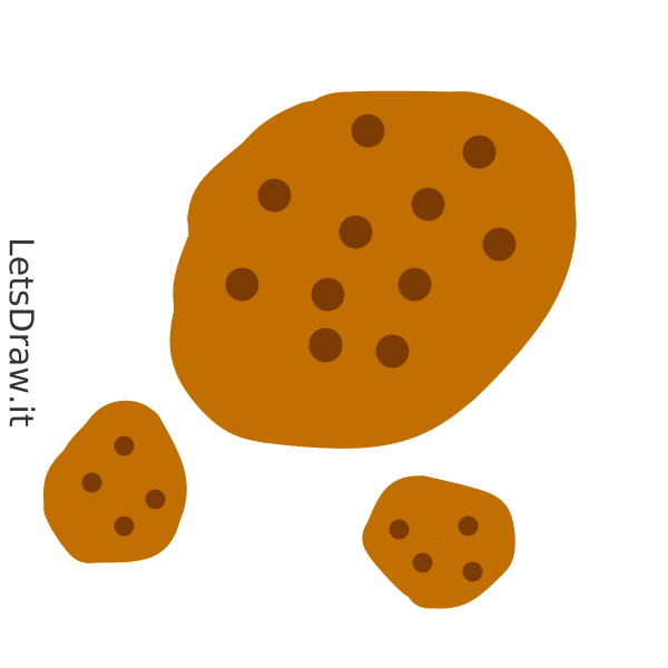 How to draw cookie / xd7zkcojz.png / LetsDrawIt